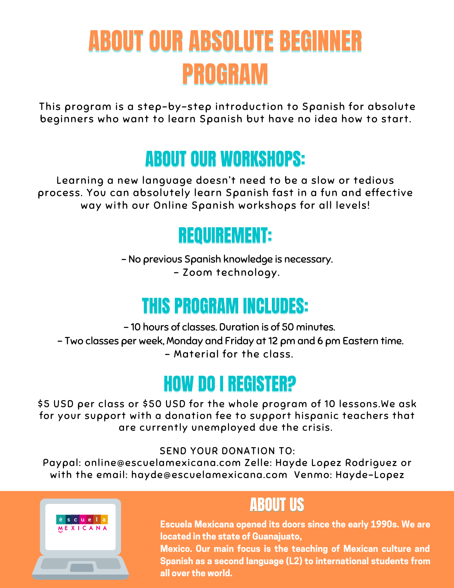 ABSOLUTE BEGINNER SPANISH PROGRAM – The fastest program to start ...